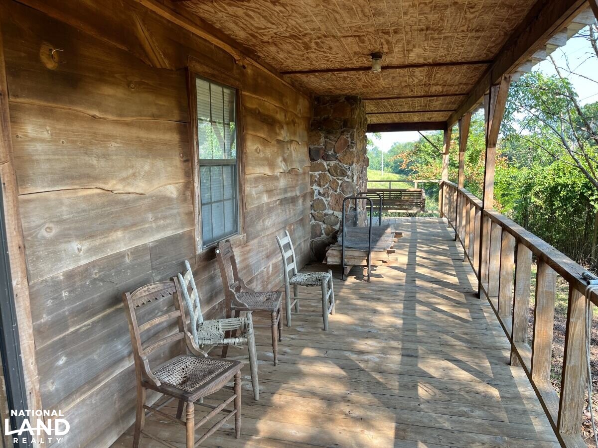 Secluded Cabin With Pond, Creek & Big Timber in Leake County ...
