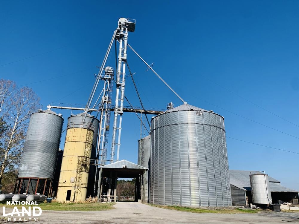Grain Storage & Feed Mill in Sampson County, North Carolina (10 Photos ...