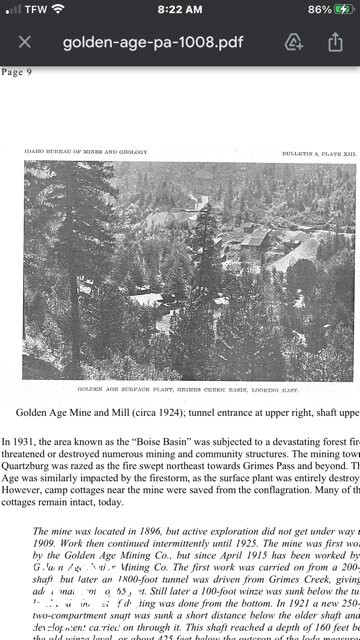 Golden Age Mine in Boise County, Idaho (8 Photos) | National Land Realty
